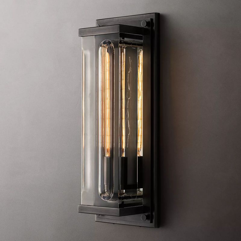 Savile Rectangular Grand Wall Sconce – Hilamps